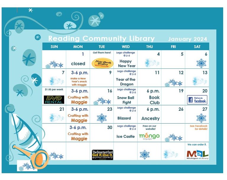Back to school! — Reading Community Library