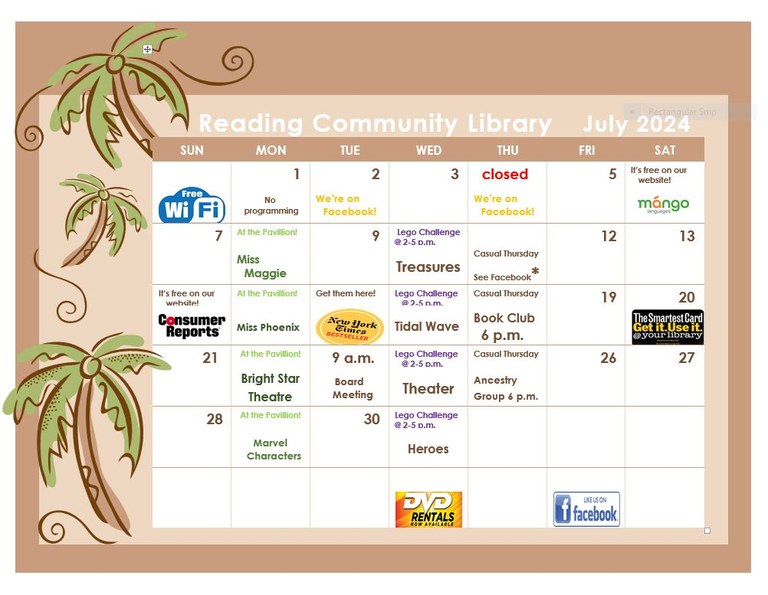 Libraries are a great place to hang out! — Reading Community Library